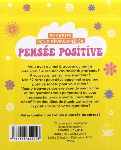 52 cartes pour développer sa pensée positive de Cécile Neuville - Livre ...