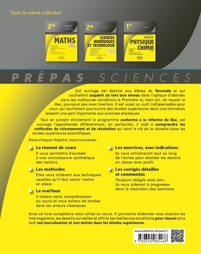 Physique-chimie 2de - Cédric Roux - Livres - Furet du Nord