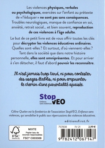 Le décodeur des violences éducatives ordinaires de Céline Quelen - Poche - Livre - Decitre