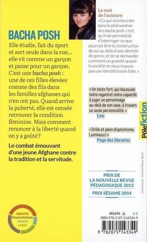 Bacha posh de Charlotte Erlih - Poche - Livre - Decitre