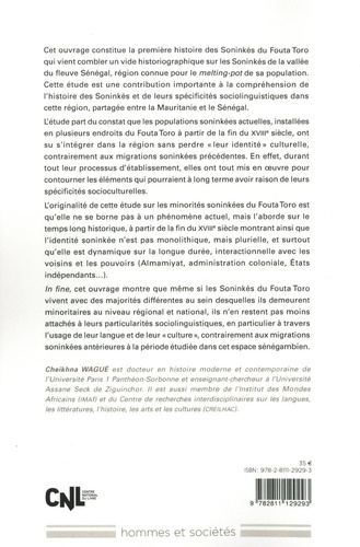 Histoire des Soninkés dans le Fouta Toro - Une... de Cheikhna Wagué ...