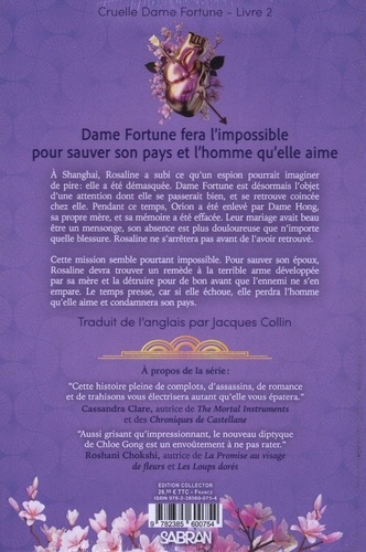 Cruelle Dame Fortune Tome 2. Cruel coeur chasseur - Chloe Gong - Livres ...