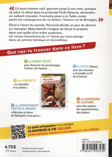 Perceval ou le Conte du Graal de Chrétien de Troyes - Poche - Livre ...