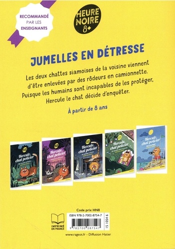 Hercule, chat policier . Jumelles en détresse - Christian Grenier ...