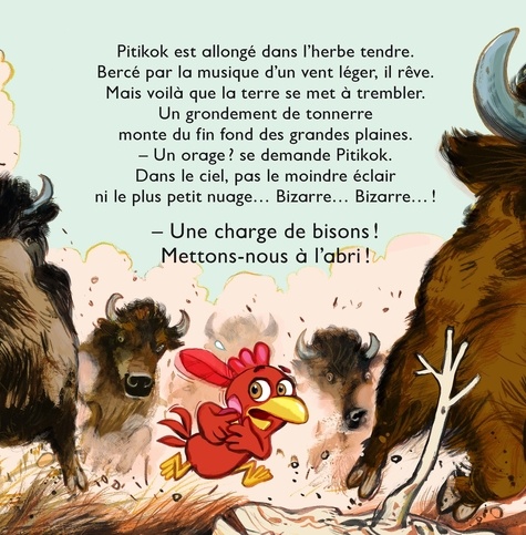 Pitikok Tome 5. Pitikok et le bébé bison de Christian Jolibois - Album ...