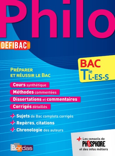 Philo Bac Tle L-ES-S de Christian Roche - Livre - Decitre