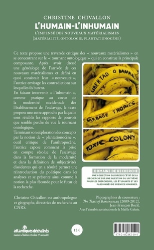 L'humain - L'inhumain - L’impensé des nouveaux... de Christine ...