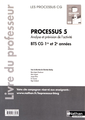 Processus 5 Analyse et prévision de l'activité... de Christine Darlay - Livre - Decitre