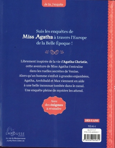 Miss Agatha Tome 5. Poursuite à Venise de Christine Palluy - Grand ...