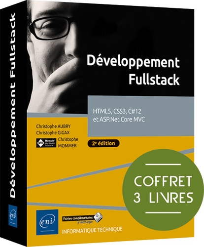 Développement Fullstack - Coffret en 3 volumes :... de Christophe Aubry - Grand Format - Livre ...