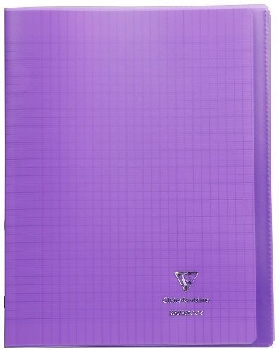 Cahier Koverbook violet grands carreaux séyès - 24x32cm - 96 pages ...