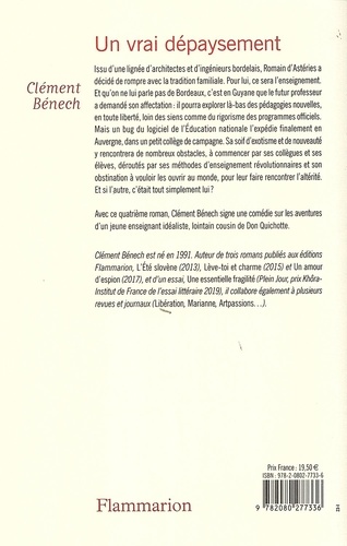 Un vrai dépaysement de Clément Bénech - Grand Format - Livre - Decitre