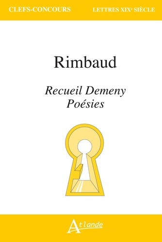 Arthur Rimbaud, Recueil Demeny et Poésies - Collectif - Livres - Furet ...
