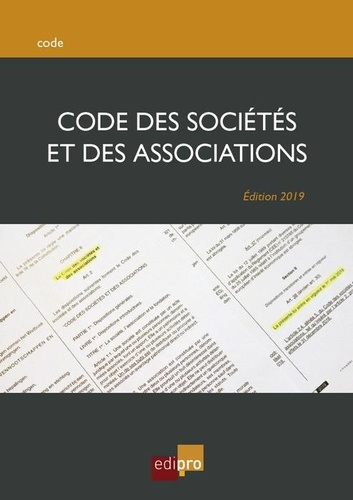Code des sociétés et des associations de Collectif - Grand Format ...
