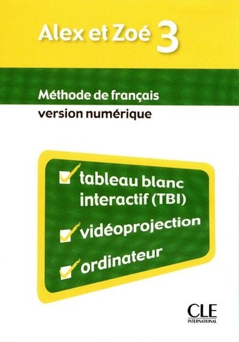 Dvd rom alex et zoe 3 collection ressources - de... de Collectif - Livre - Decitre