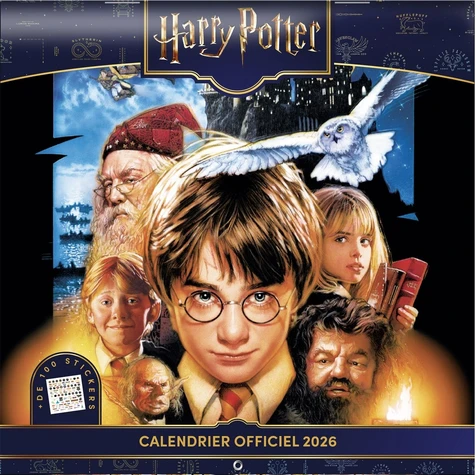 Harry Potter - Mon calendrier officiel 2027 (de sept. 2026 à déc. 2027 ...