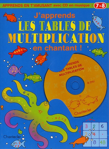 J'apprends les tables de multiplication en... de Collectif - Livre ...