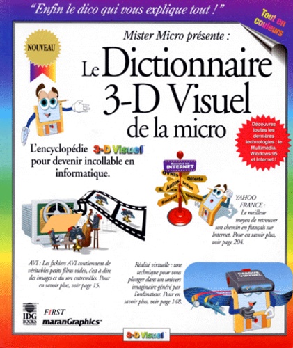 LE DICTIONNAIRE 3-D VISUEL DE LA MICRO de Collectif - Livre - Decitre