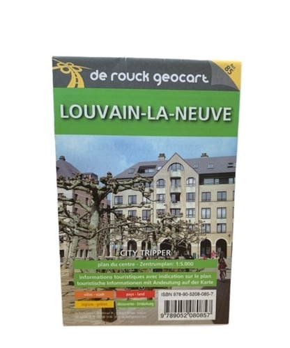 Louvain-La-Neuve : city tripper / plan (DR 85) de Collectif - Livre ...