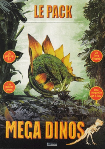 Mega Dinos Pack 4 Articles : Un Livre Illustre,... - Collectif - Livres ...