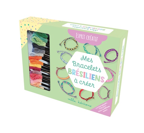 Mes bracelets brésiliens à créer (coffret) -... de Collectif - Livre ...
