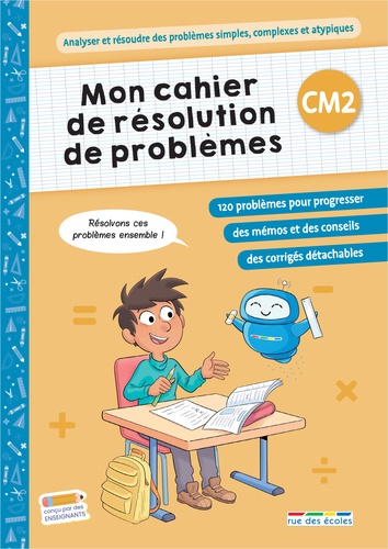 Mon cahier de résolution de problèmes CM2 -... de Collectif - Livre ...