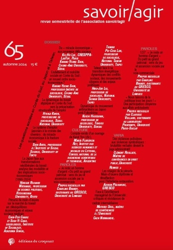 Revue Savoir/Agir n° 65 de Collectif - Livre - Decitre