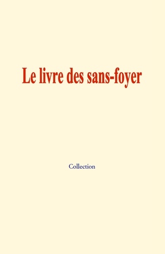 Le livre des sans-foyer - Collection Collection - Ebooks - Furet du Nord