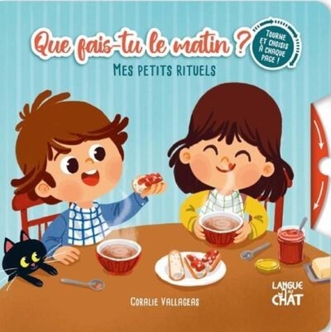Que fais-tu le matin ? de Coralie Vallageas - Album - Livre - Decitre