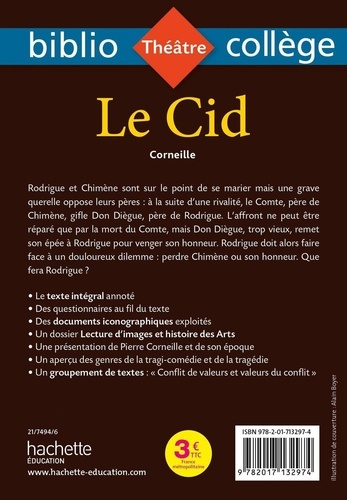 Le Cid de Corneille - Poche - Livre - Decitre