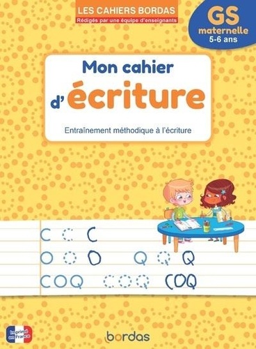 Mon cahier d'écriture GS maternelle de Danièle Bastien - Grand Format - Livre - Decitre