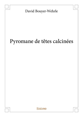 Pyromane de têtes calcinées de David Bouyer-Wehrle - Livre - Decitre