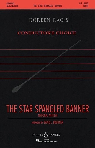 Choral Music Experience . Star Spangled Banner -... de David l. Brunner ...