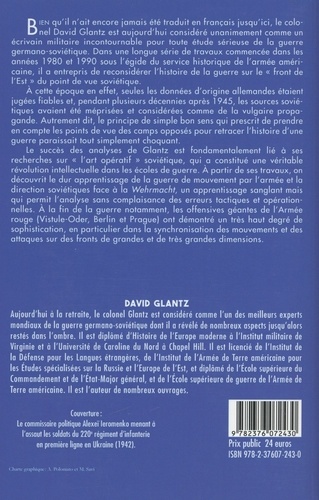 La guerre germano-soviétique 1941-1945 - Mythes... de David M. Glantz ...