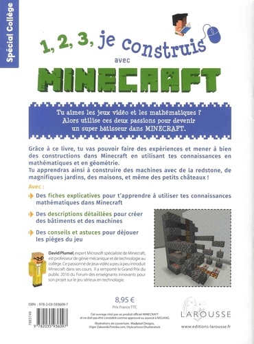 1, 2, 3, je code avec Minecraft - Spécial collège - David Plumel ...
