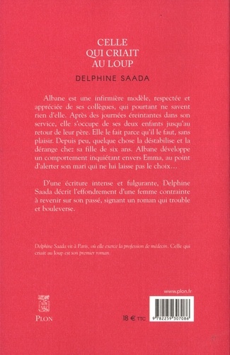 Celle qui criait au loup de Delphine Saada - Grand Format - Livre - Decitre