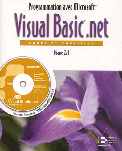 Visual Basic .net - Cours et exercices de Diane Zak - Livre - Decitre