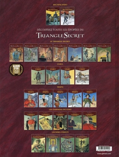 Le Triangle secret - Rectificando Tome 2. Mourir... de Didier Convard ...