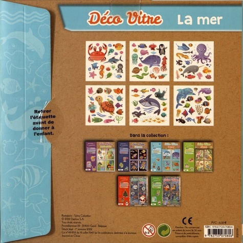 Déco vitre La mer de Silvia Colombo - Livre - Decitre