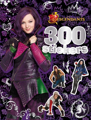 300 stickers Descendants de Disney - Livre - Decitre