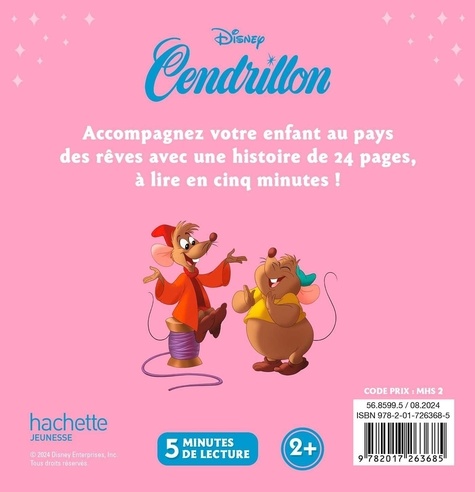 Cendrillon - L'histoire du film de Disney - Album - Livre - Decitre