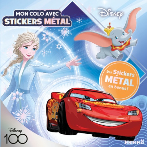 Disney 100 - Avec des stickers métal de Disney - Album - Livre - Decitre