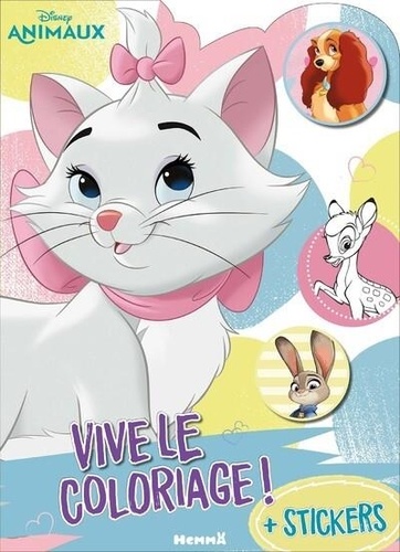 Disney Animaux - Avec des stickers de Disney - Album - Livre - Decitre