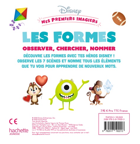 Les formes de Disney - Album - Livre - Decitre