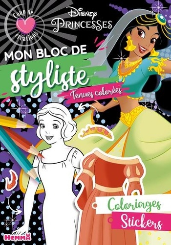 Mon bloc de styliste Disney Princesses - Tenues... de Disney - Album ...
