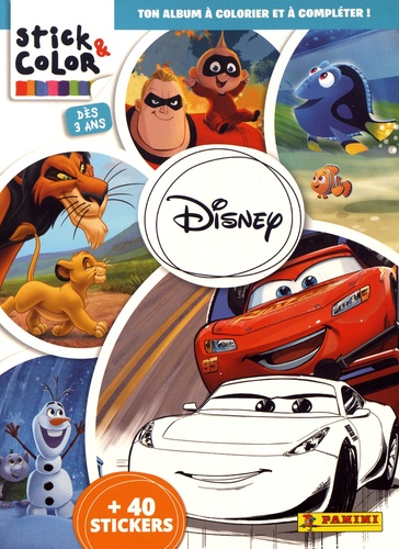 Stick & Color Disney de Disney - Album - Livre - Decitre