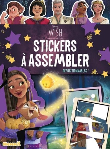 Stickers à assembler Wish, Asha et la bonne... - Disney - Livres ...