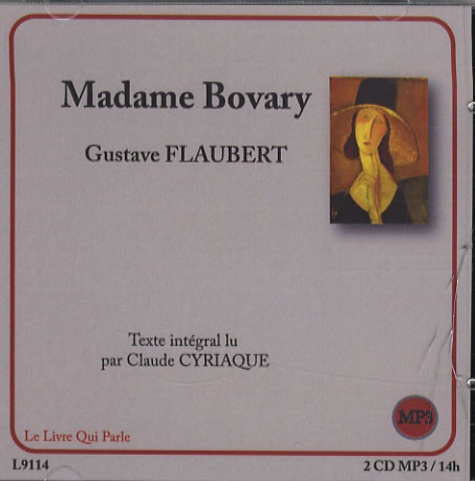 Madame Bovary - 2 CD audio MP3 de Gustave Flaubert - Livre - Decitre