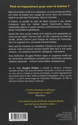 Extinction de Douglas Preston - Grand Format - Livre - Decitre