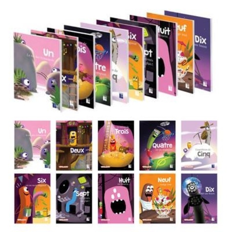Maths CP - Les albums des Noums - Pack de 10... de DragonBox Ecole ...